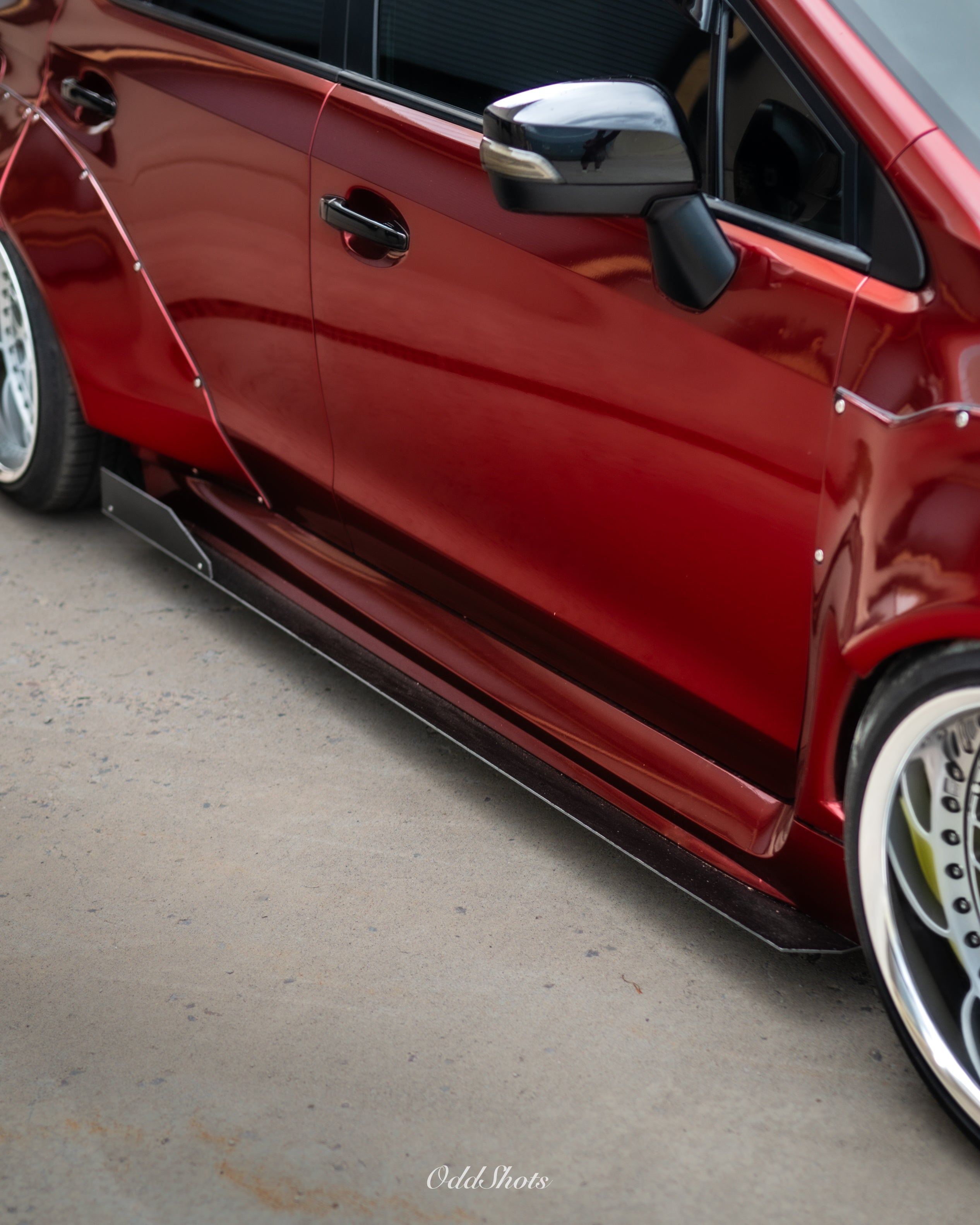 2015-21 WRX Side Skirts | Sleek Aero