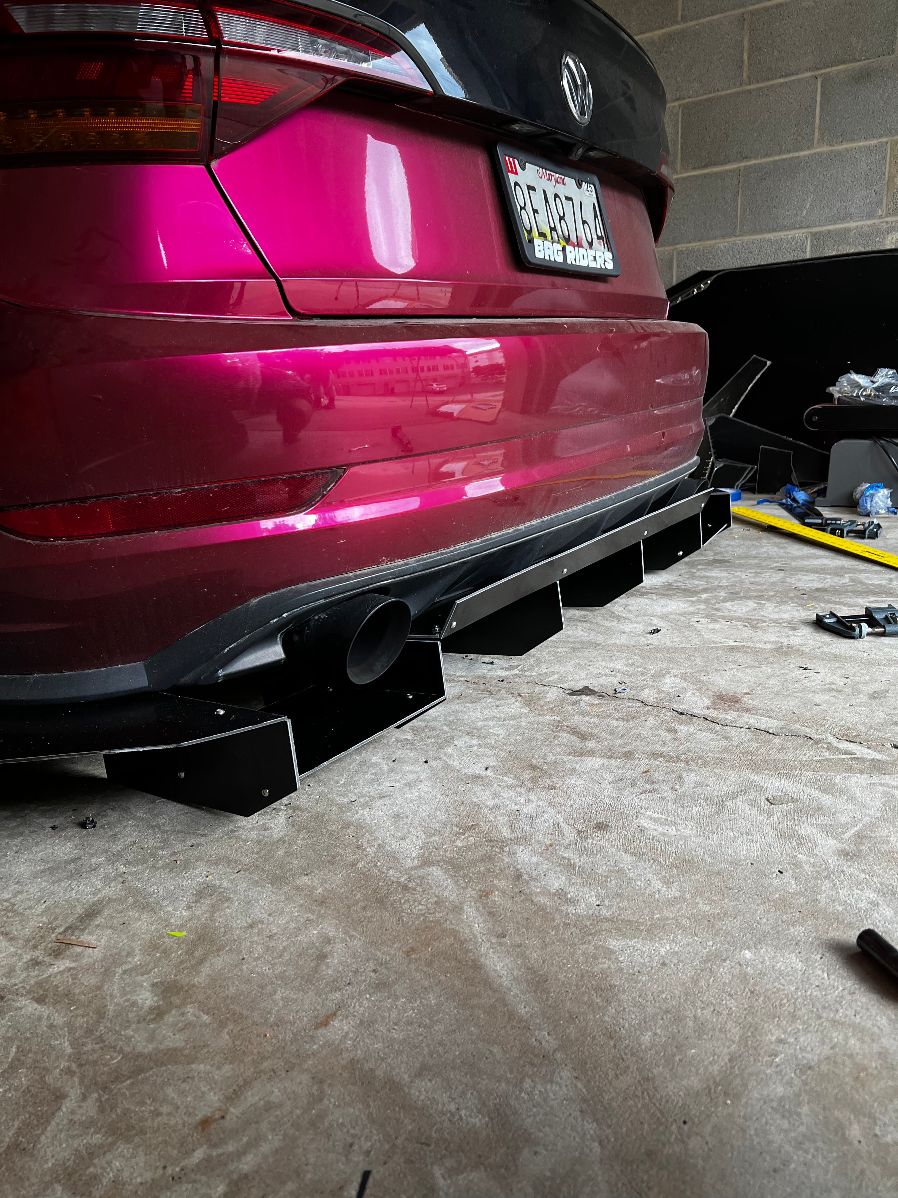 MK7 Jetta Diffuser | Sleek Aero