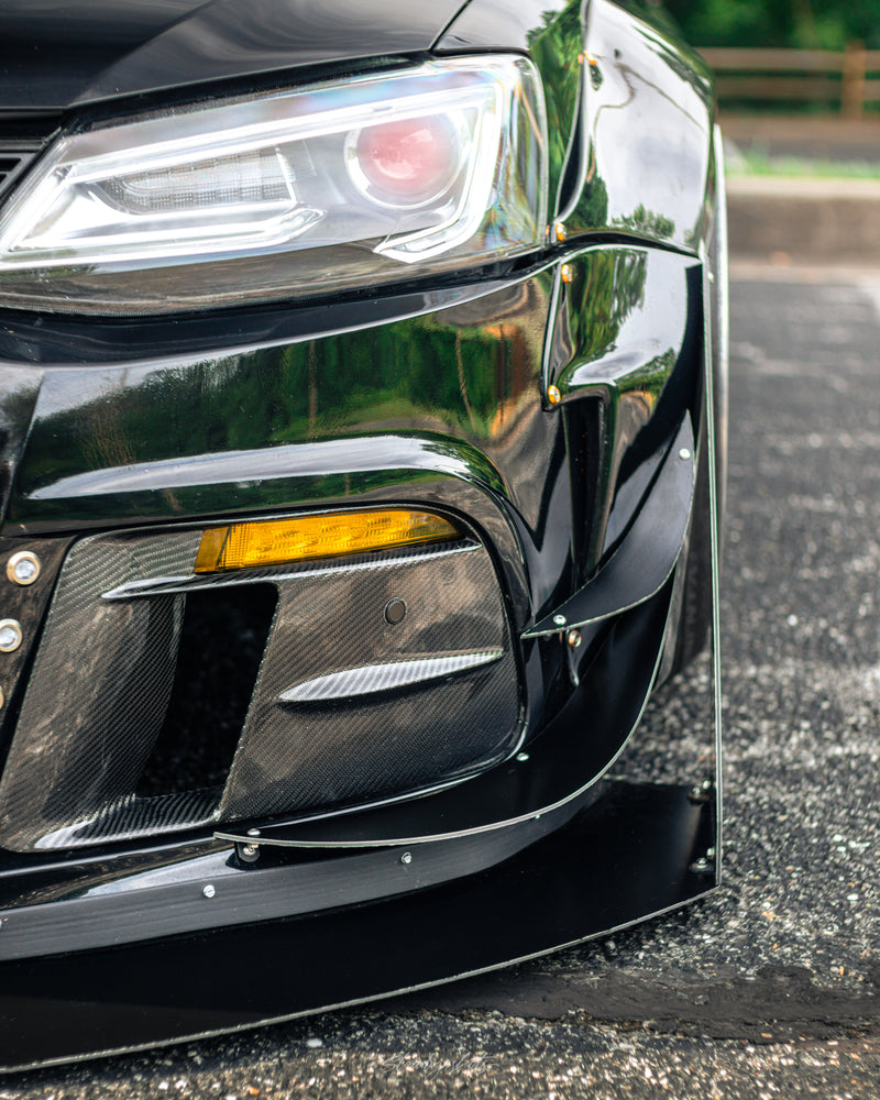 MK6 Jetta Widebody Front Canards | Sleek Aero
