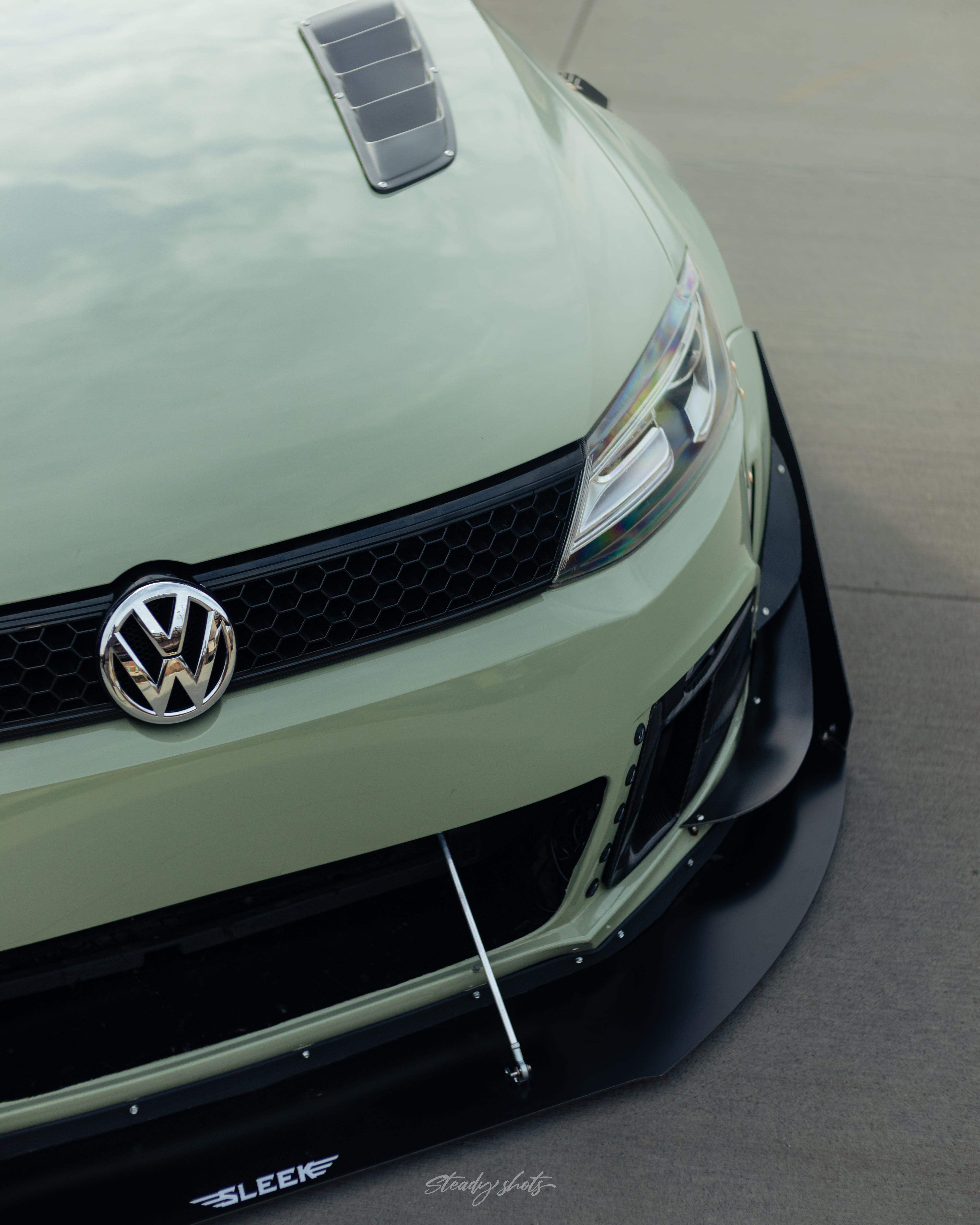 MK6 Jetta Widebody Front Canards | Sleek Aero